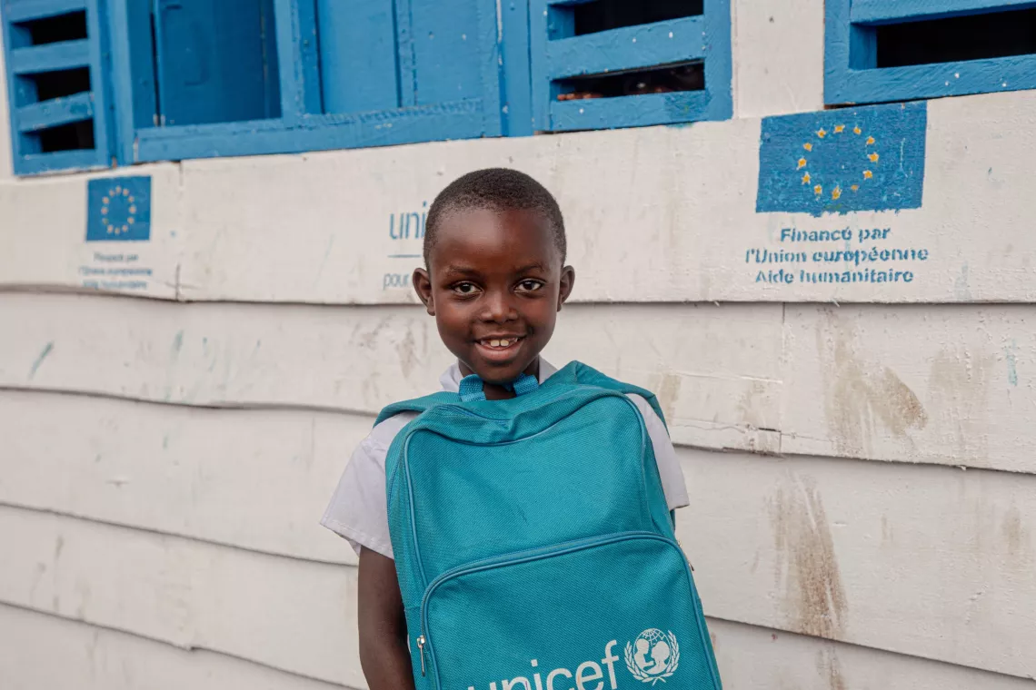 A wish to return to school is realized | UNICEF