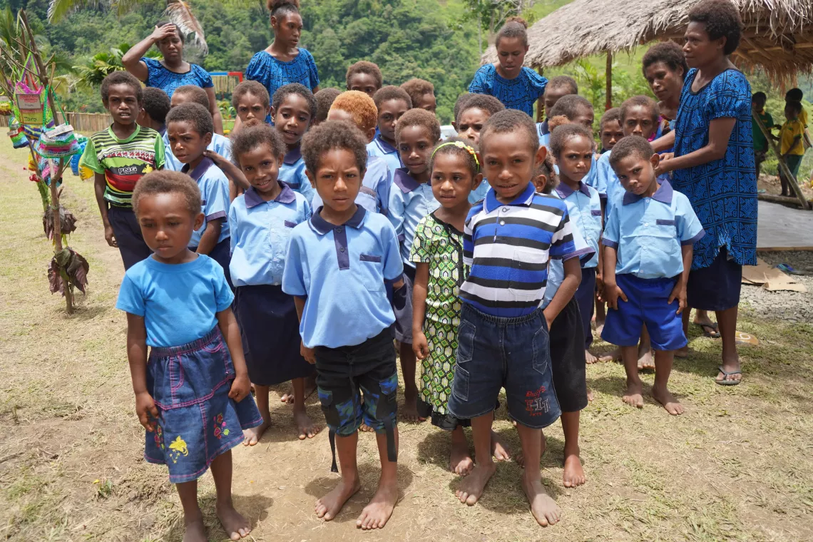 Reaching children in Nawaeb District, Morobe Province | UNICEF Papua ...