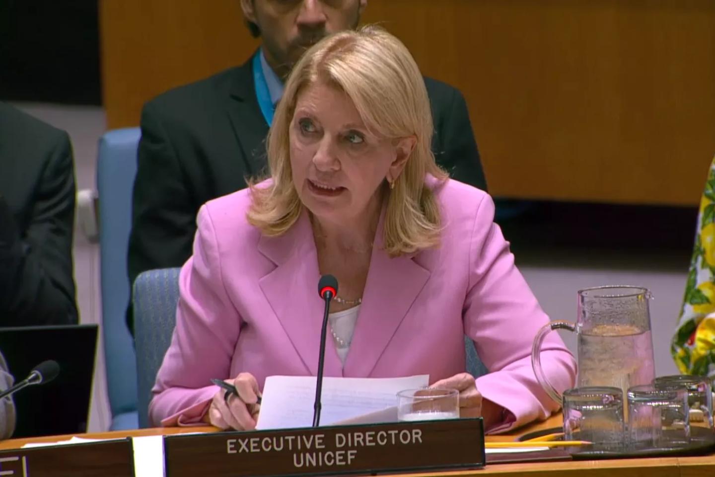 UNICEF Executive Director Catherine Russell’s remarks on the ...