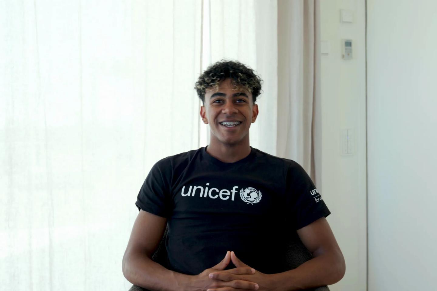 L’UNICEF nomme Lamine Yamal ambassadeur de bonne volonté