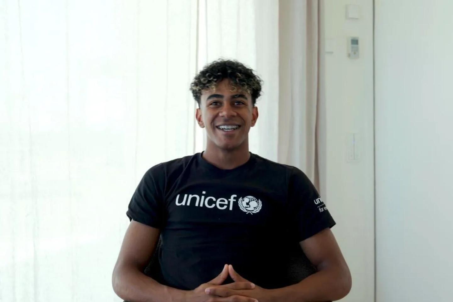 UNICEF names Lamine Yamal as a Goodwill Ambassador