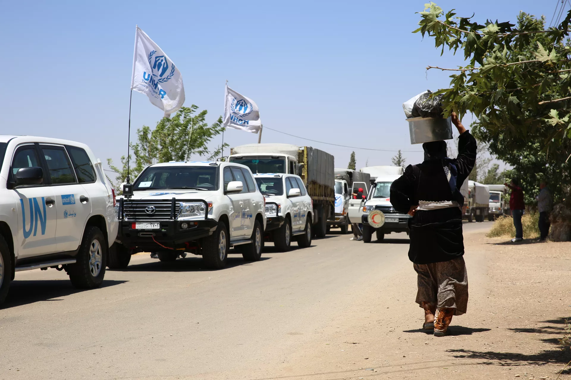 UNICEF part of inter-agency convoy delivering humanitarian assistance ...