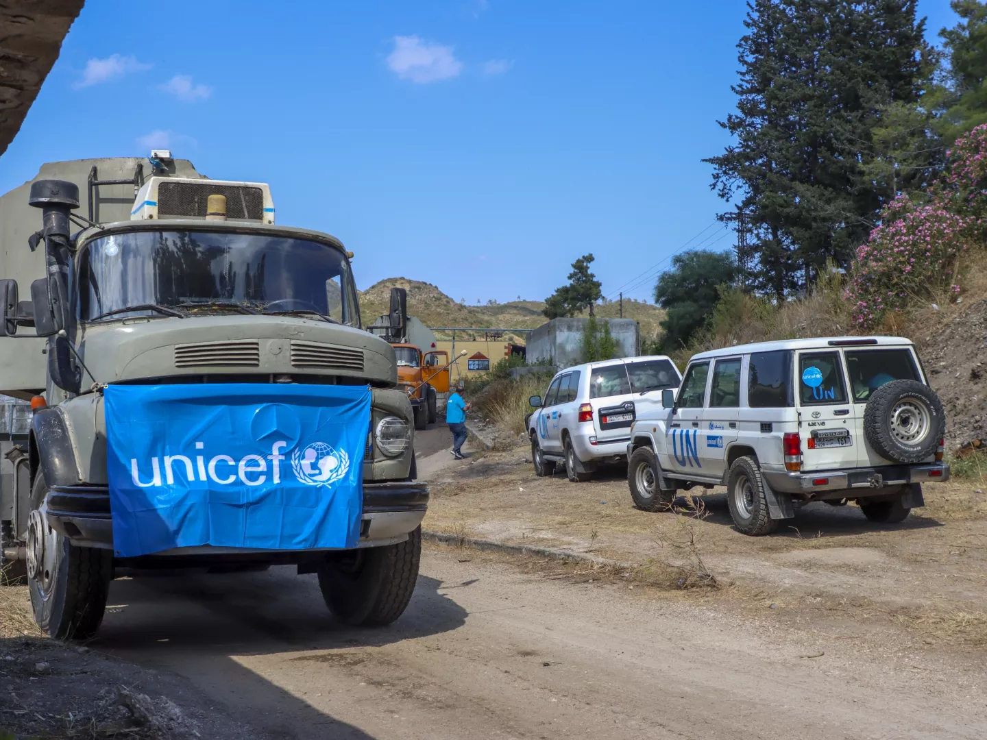 Responding to wildfires in Syria’s coastal region | UNICEF Syrian Arab ...