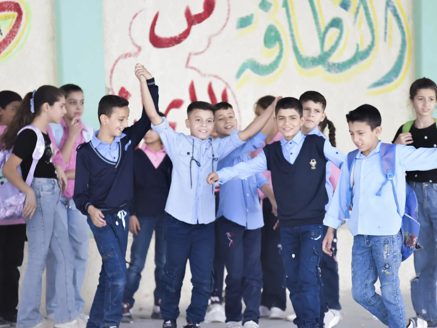 Bringing schools back to life, one classroom at a time | UNICEF Syrian ...