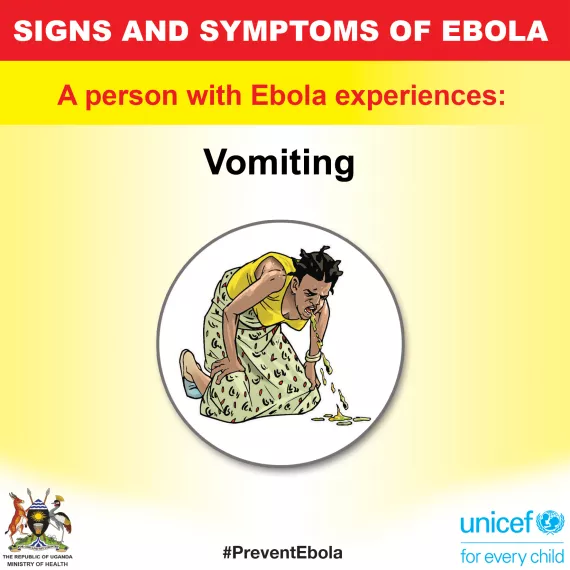 Signs and symptoms of Ebola | UNICEF Uganda