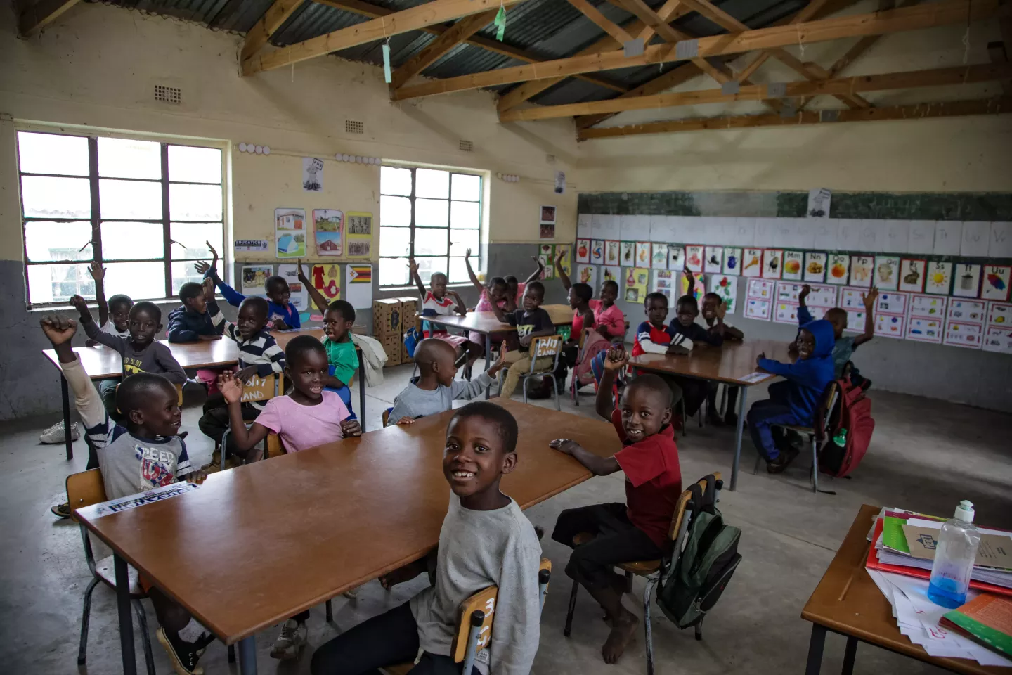 GPE funding transforms a Zimbabwean school, reviving children's dreams ...