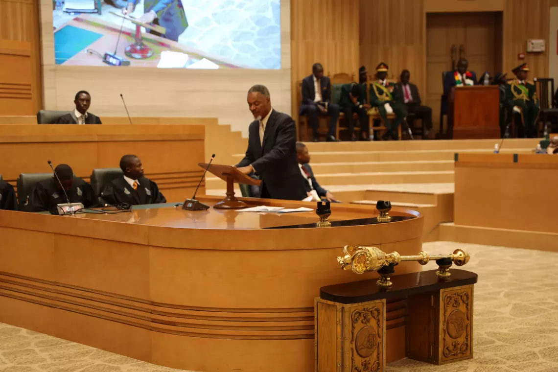 Zimbabwe President Inaugurates the 32nd Child Parliament | UNICEF Zimbabwe